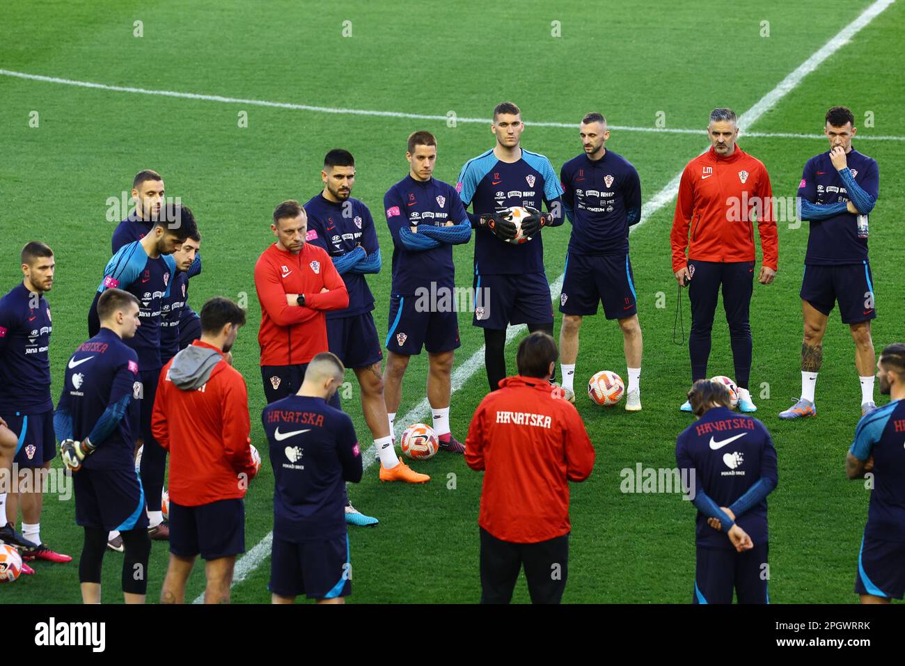 Ivica Olic, Martin Erlic, Mario Pasalic, Ivo Grbic, MArcelo Brozovic ...