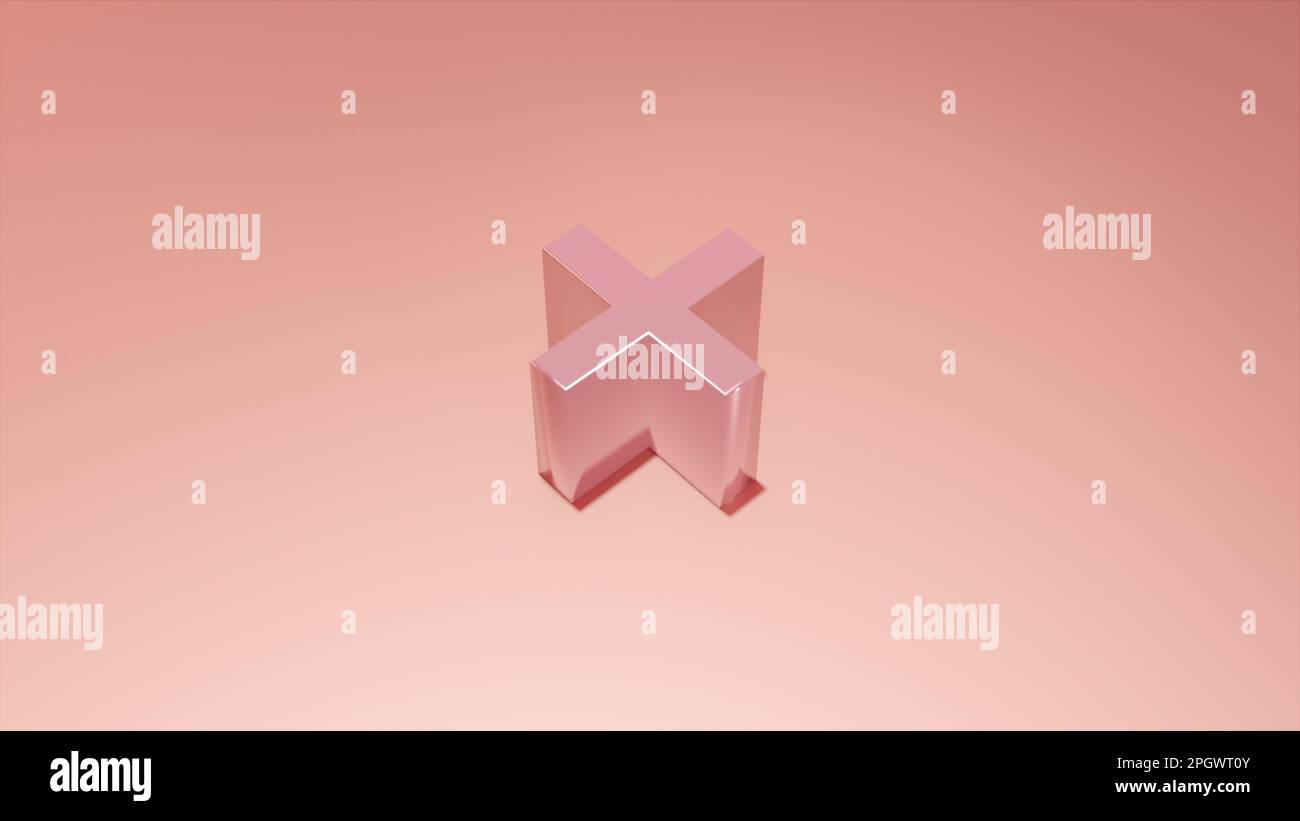 Plus sign. Computer generated 3d render Stock Photo - Alamy