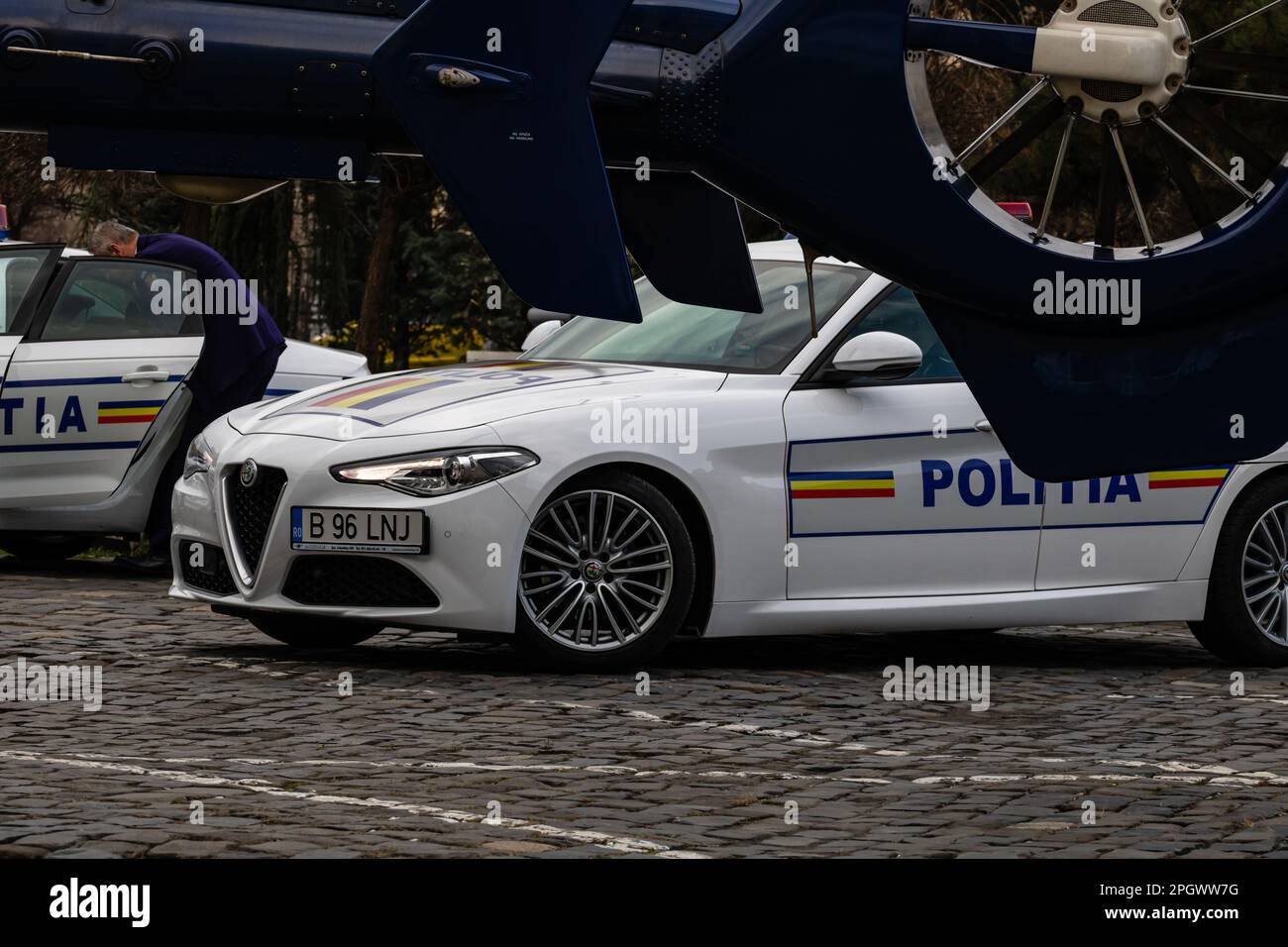 Romanian Police (Politia Romana) car show in Bucharest, Romania, 2022 ...