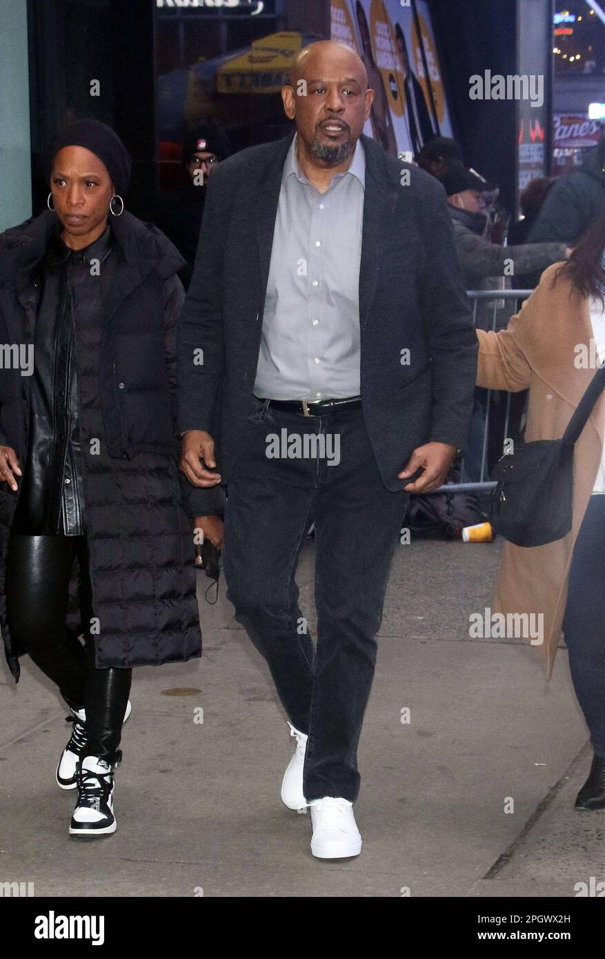 New York, NY, USA. 24th Mar, 2023. Forest Whitaker seen after an ...