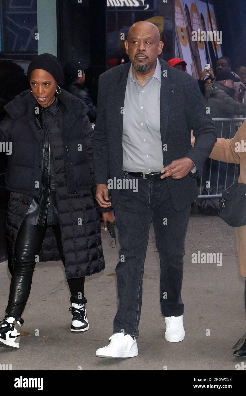 New York, NY, USA. 24th Mar, 2023. Forest Whitaker seen after an ...