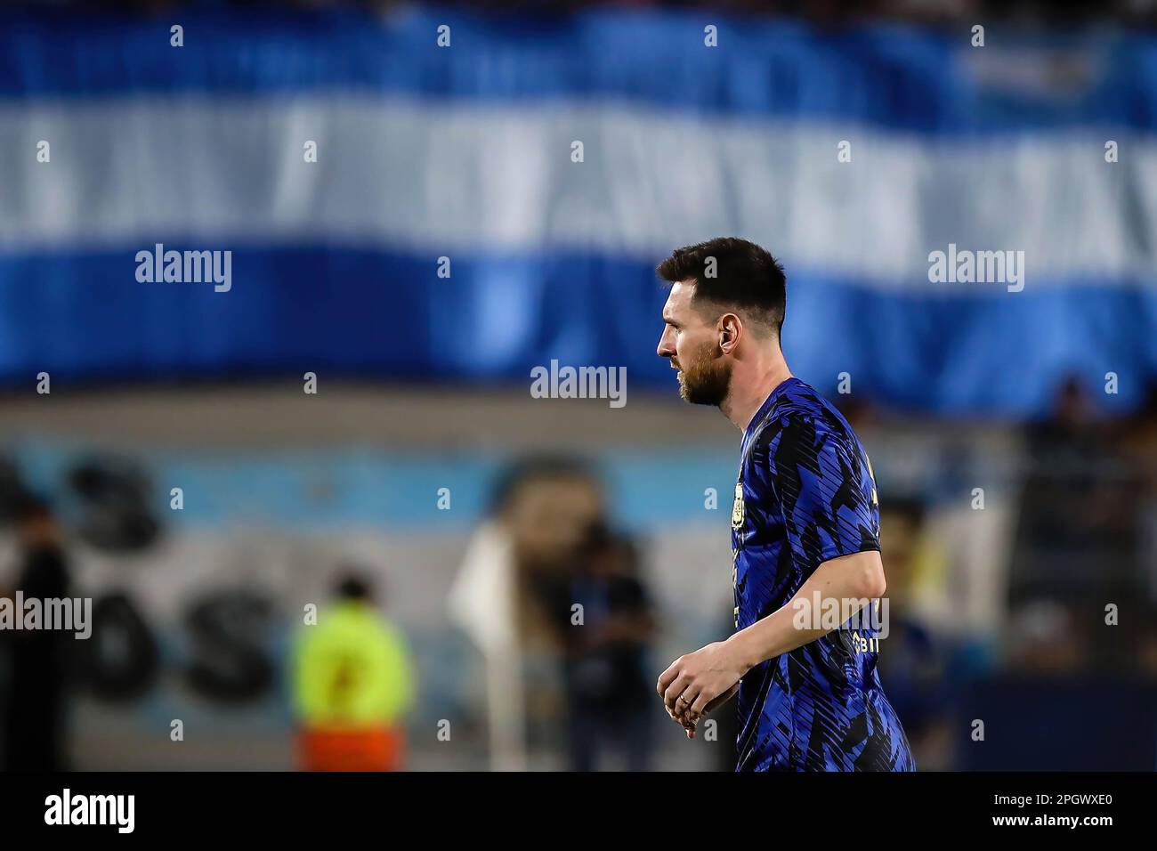 Lionel Messi of Argentina seen during the match between Argentina vs ...