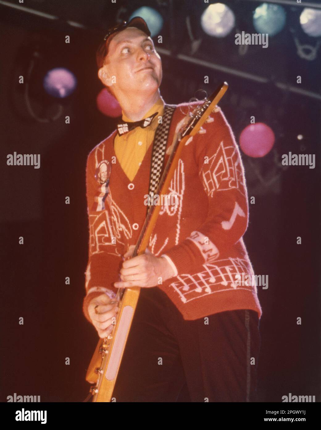 Rick Nielsen of Cheap Trick, Civic Center, Providence, Rhode Island ...
