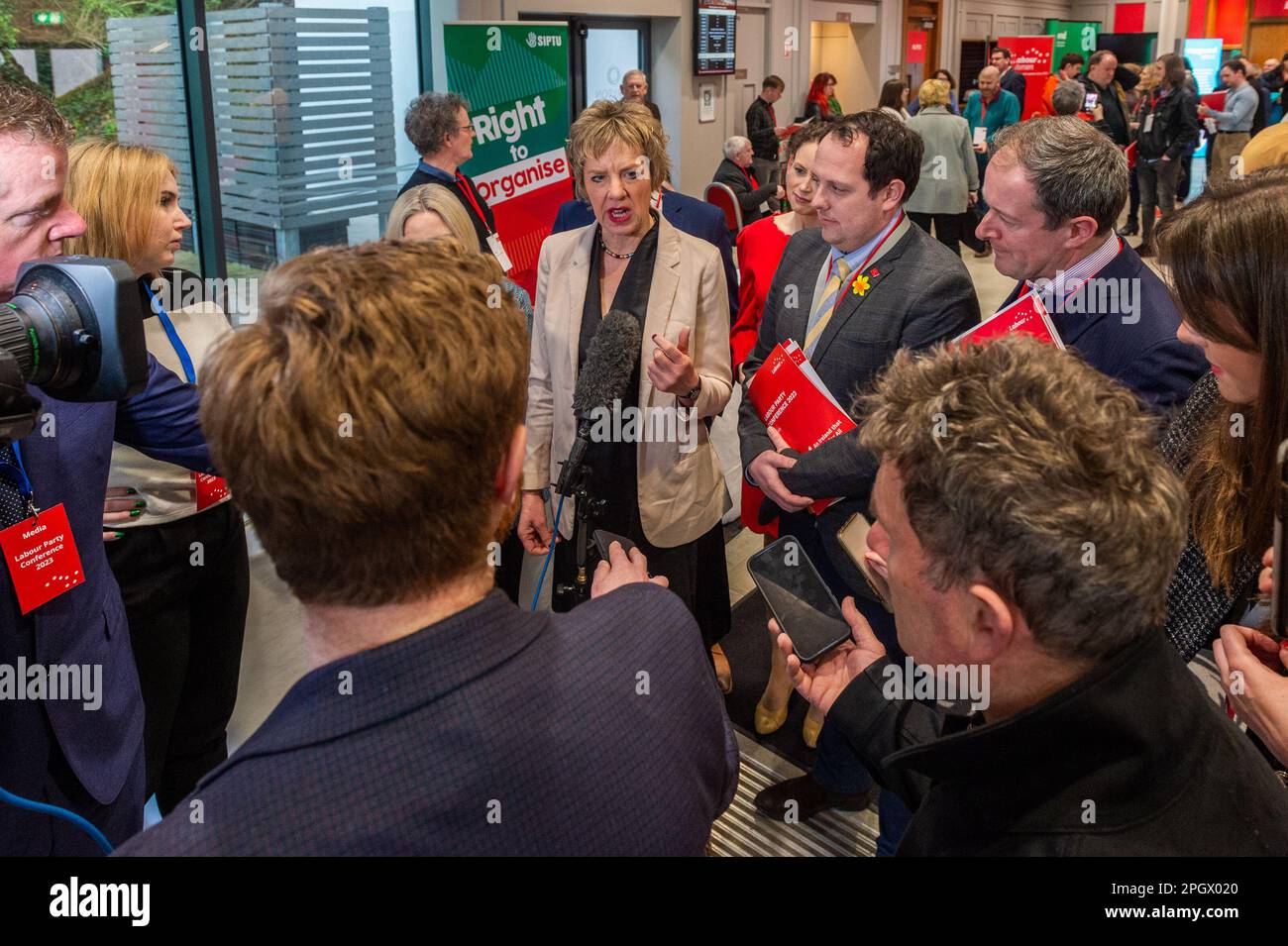 Labour leader ivana bacik hi-res stock photography and images - Alamy
