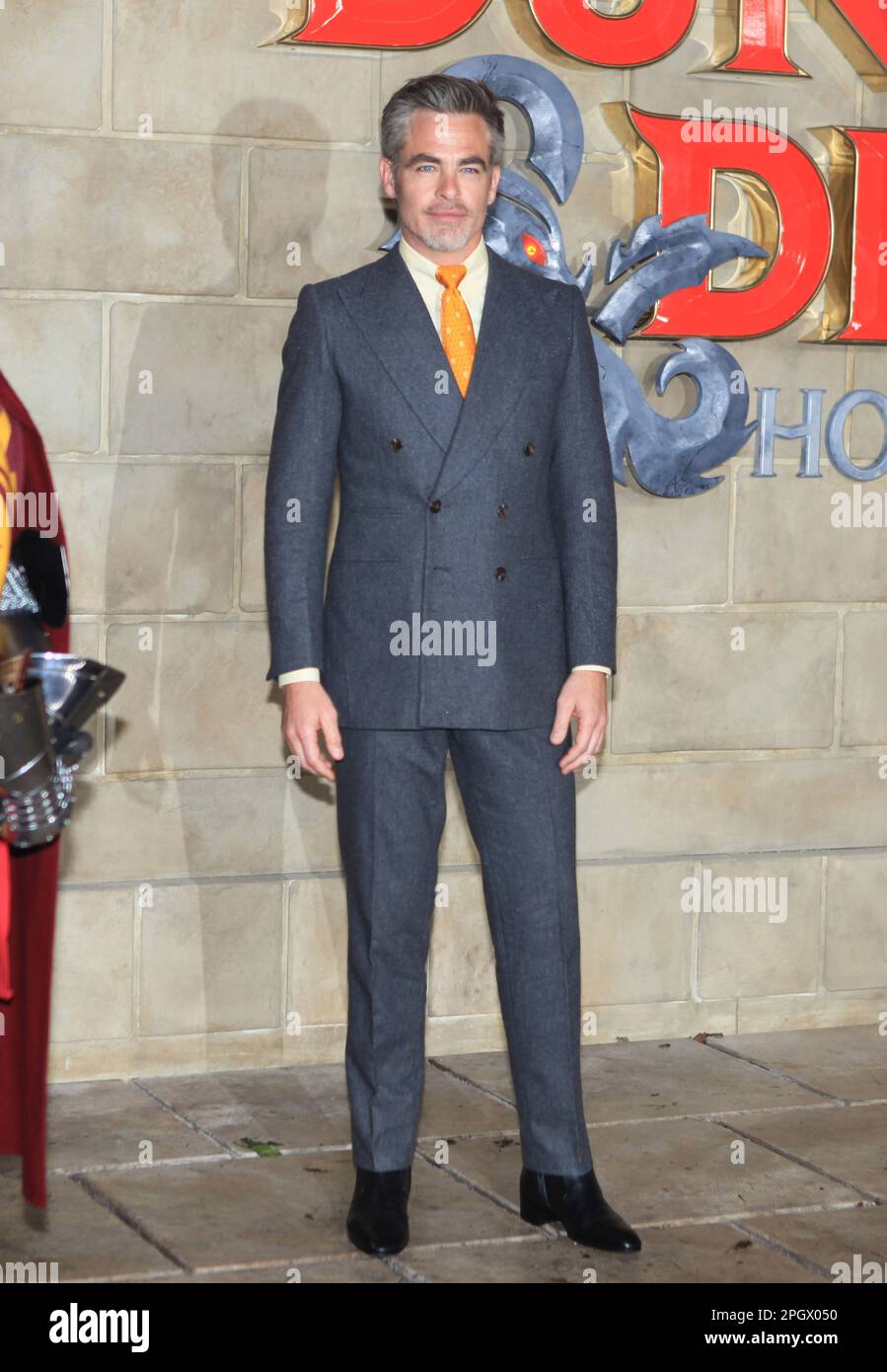 London, UK. Chris Pine at the Dungeons & Dragons: Honour Among Thieves ...