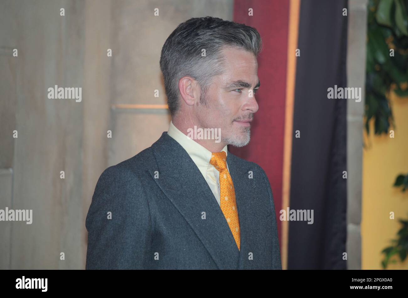 London, UK. Chris Pine at the Dungeons & Dragons: Honour Among Thieves ...