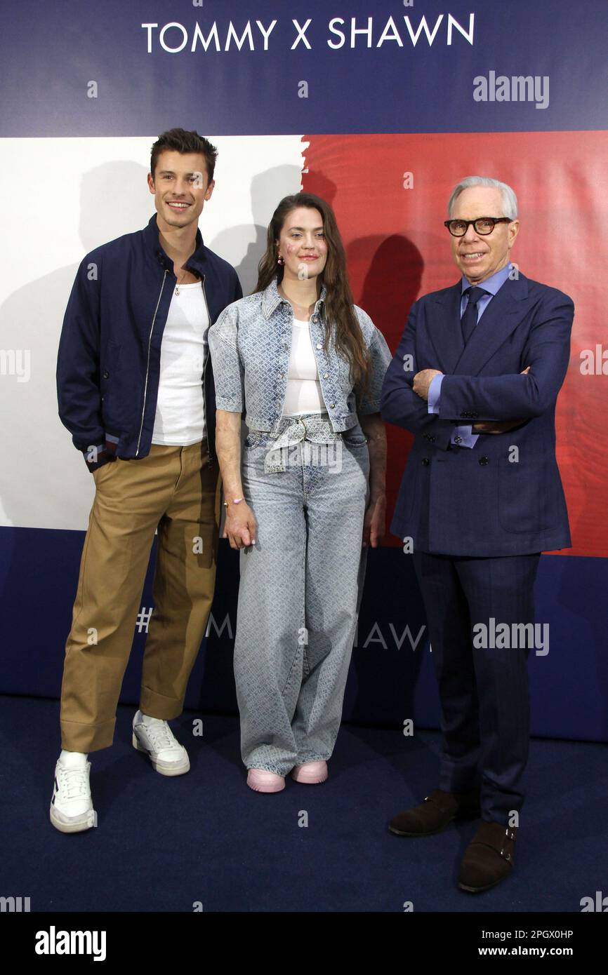 Milan, Italy. 24th Mar, 2023. Milan, Tommy X Shawn Classics Reborn line presentation. Pictured ...