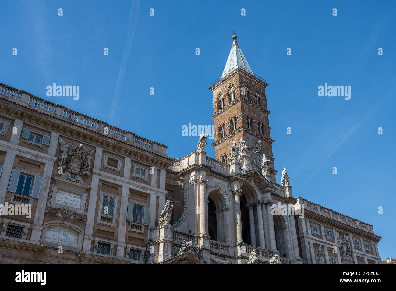 The papal basilica of Santa Maria Maggiore is one of the four papal ...
