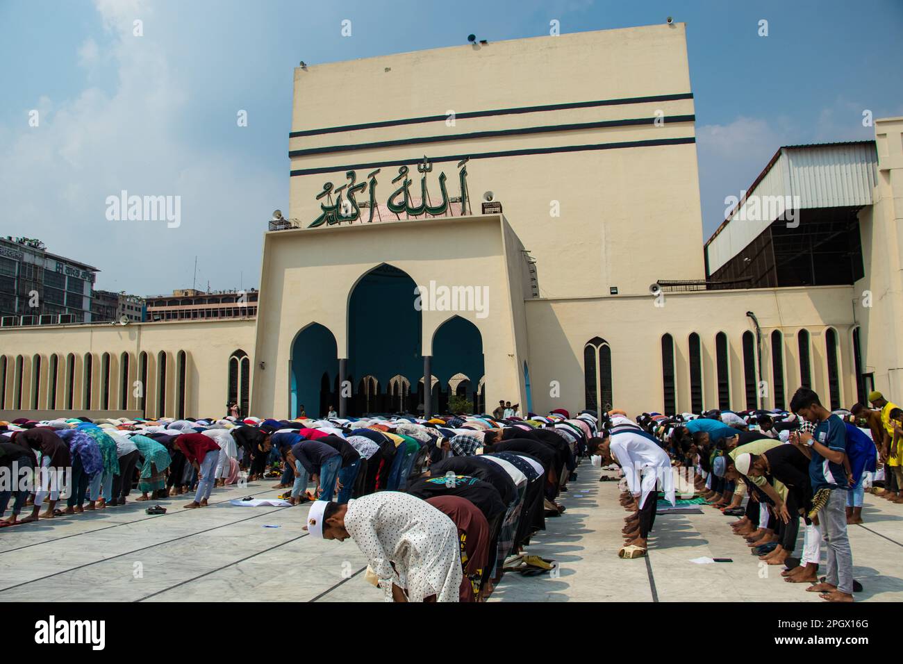 Zumma Prayer in Frist Holy Ramadan. This image was captured on March 24 ...