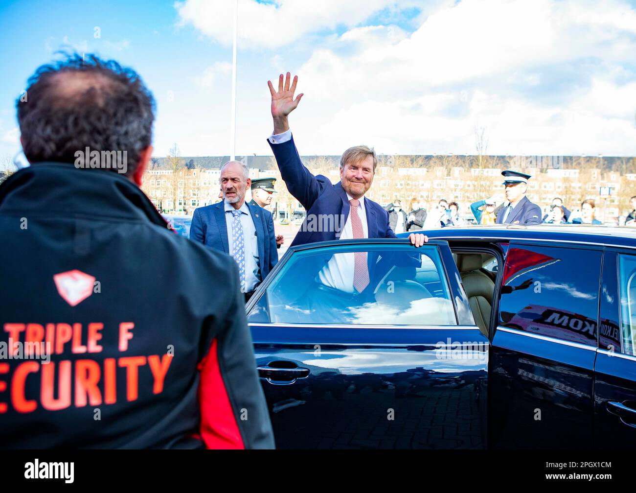 Amsterdam, Niederlande. 24th Mar, 2023. King Willem-Alexander of The ...