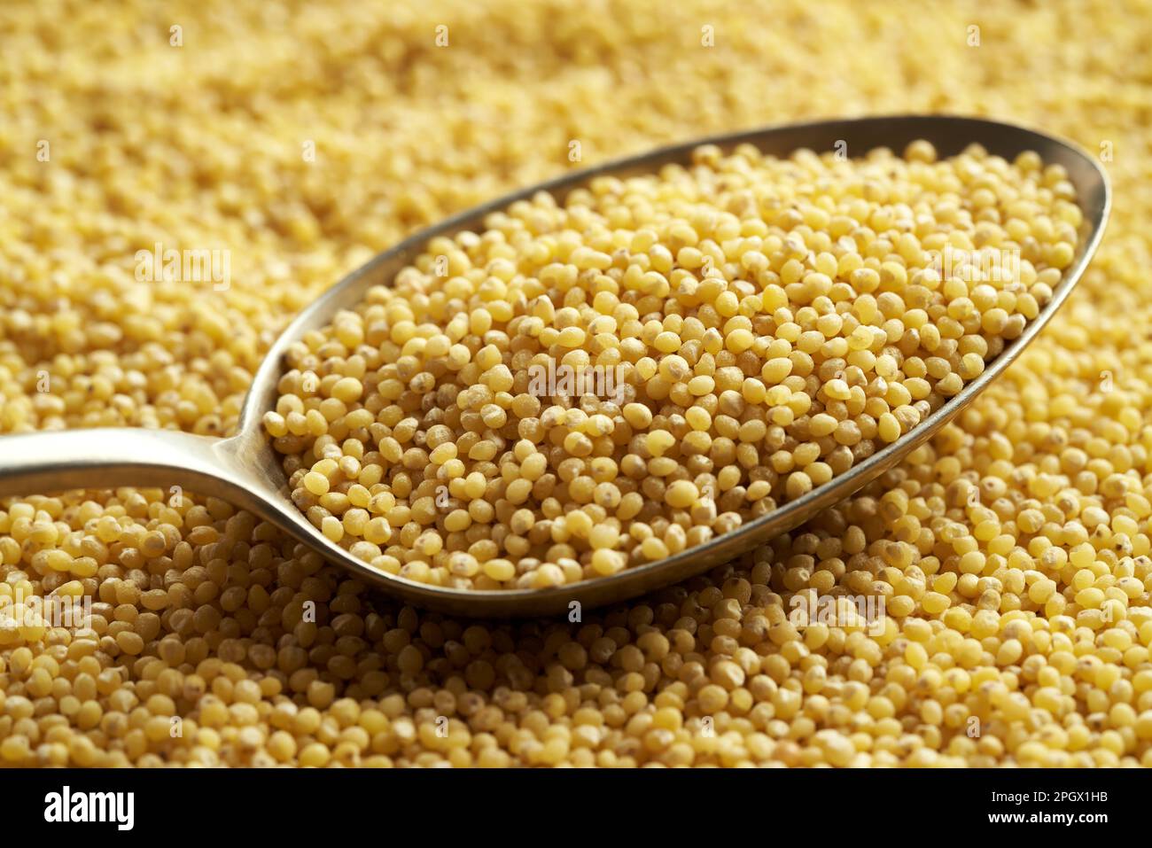Millet on spoon hi-res stock photography and images - Alamy