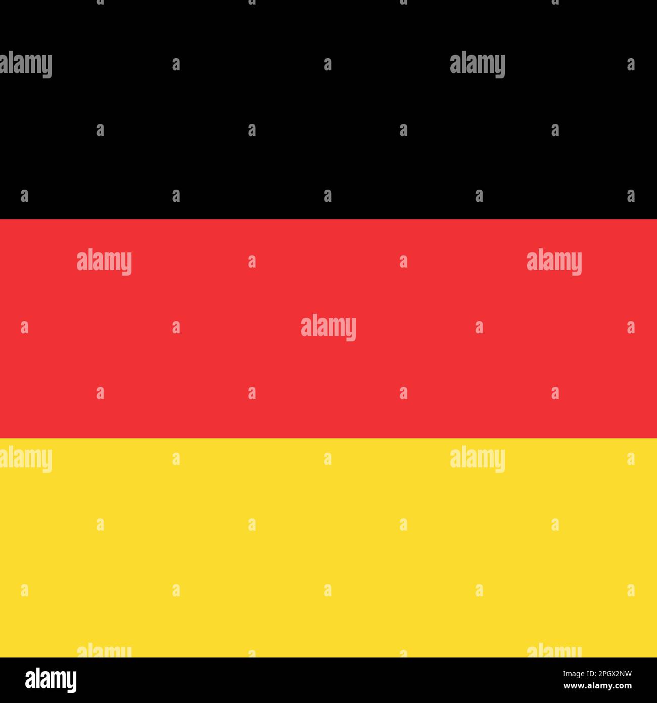 Vector flat german flag isolated on white background Stock Vector Image ...