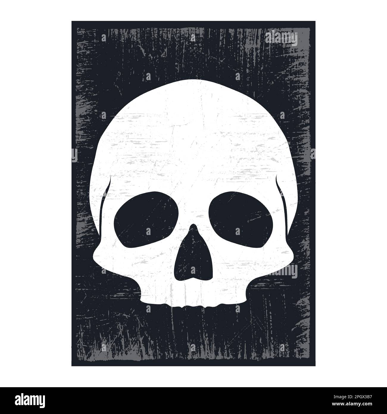 Skull and bones vector design. Editable, resizable, EPS 10, vector ...