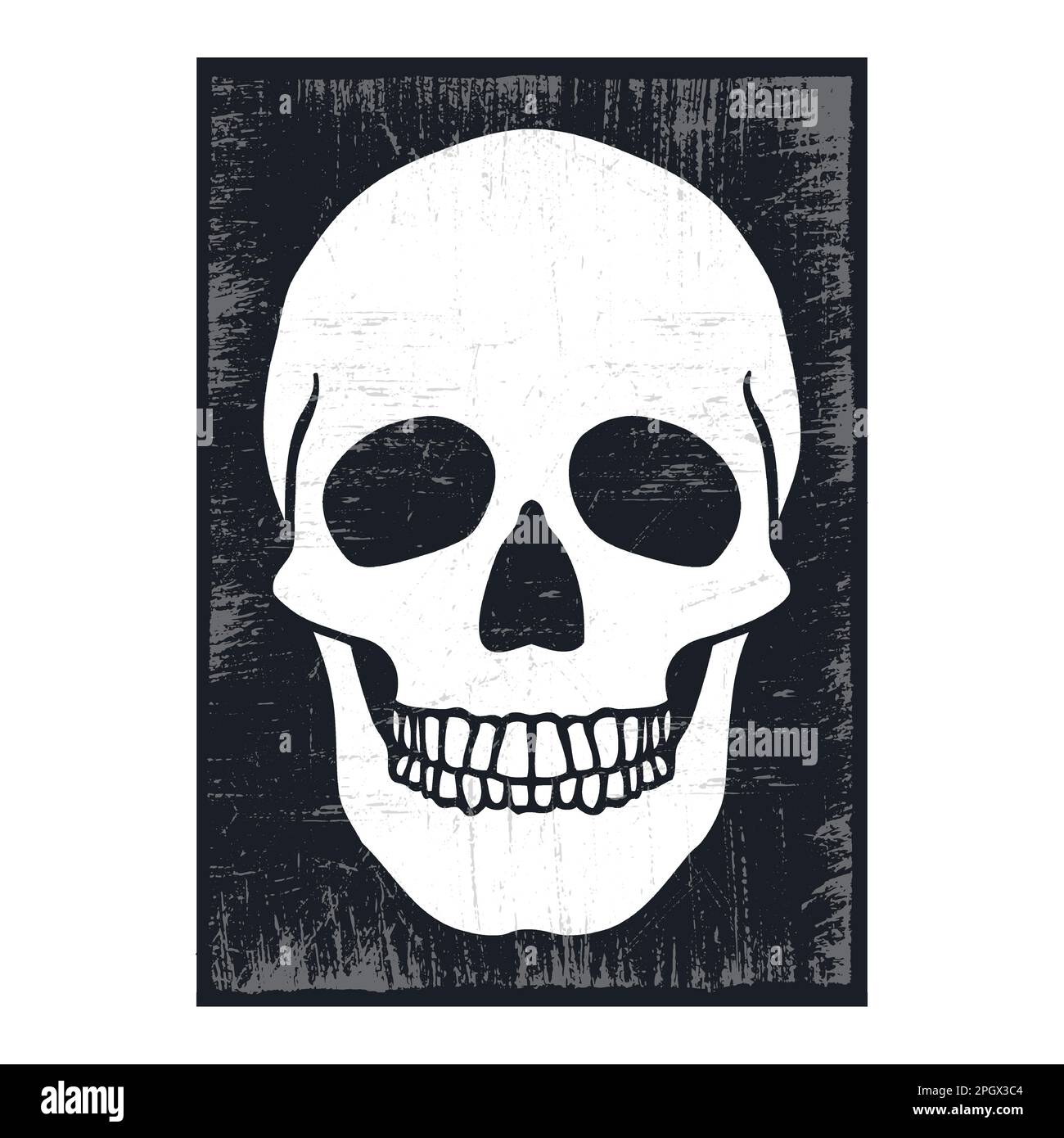 Skull and bones vector design. Editable, resizable, EPS 10, vector ...
