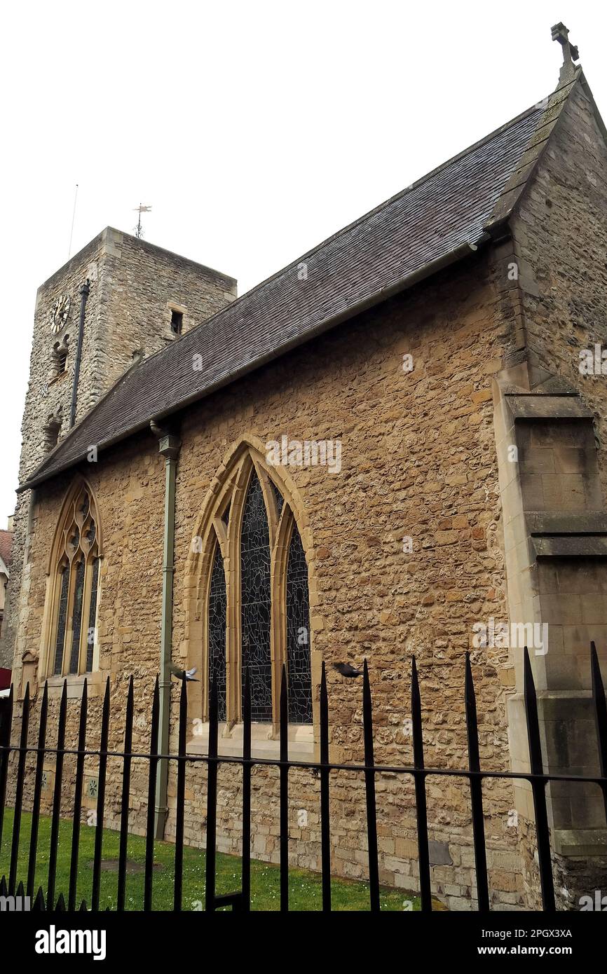 St Michael at the North Gate church, Cornmarket Street, Oxford, Anglia ...