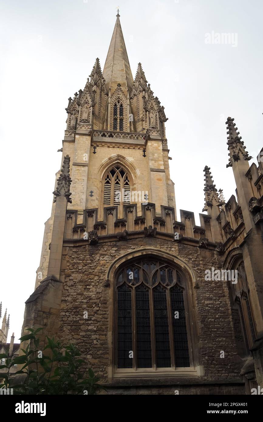 University Church of St Mary the Virgin, Oxford, Anglia, United Kingdom ...