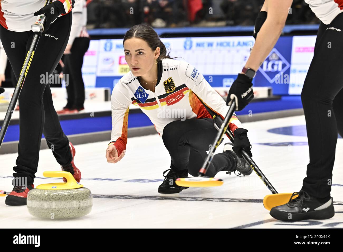 Lena Kapp, Germany, in action during the match between Norway and ...