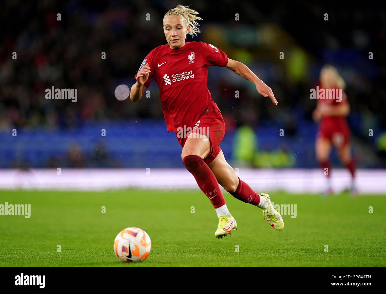 Liverpool's Emma Koivisto during the Barclays Women's Super League ...
