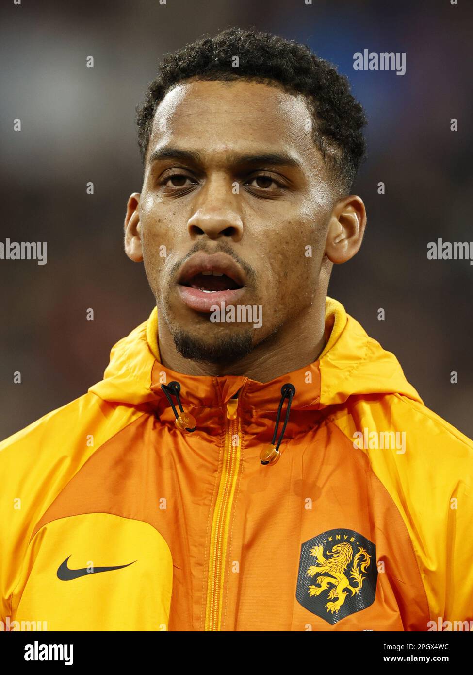 SAINT-DENIS - Jurrien Timber of Holland during the UEFA EURO 2024 ...