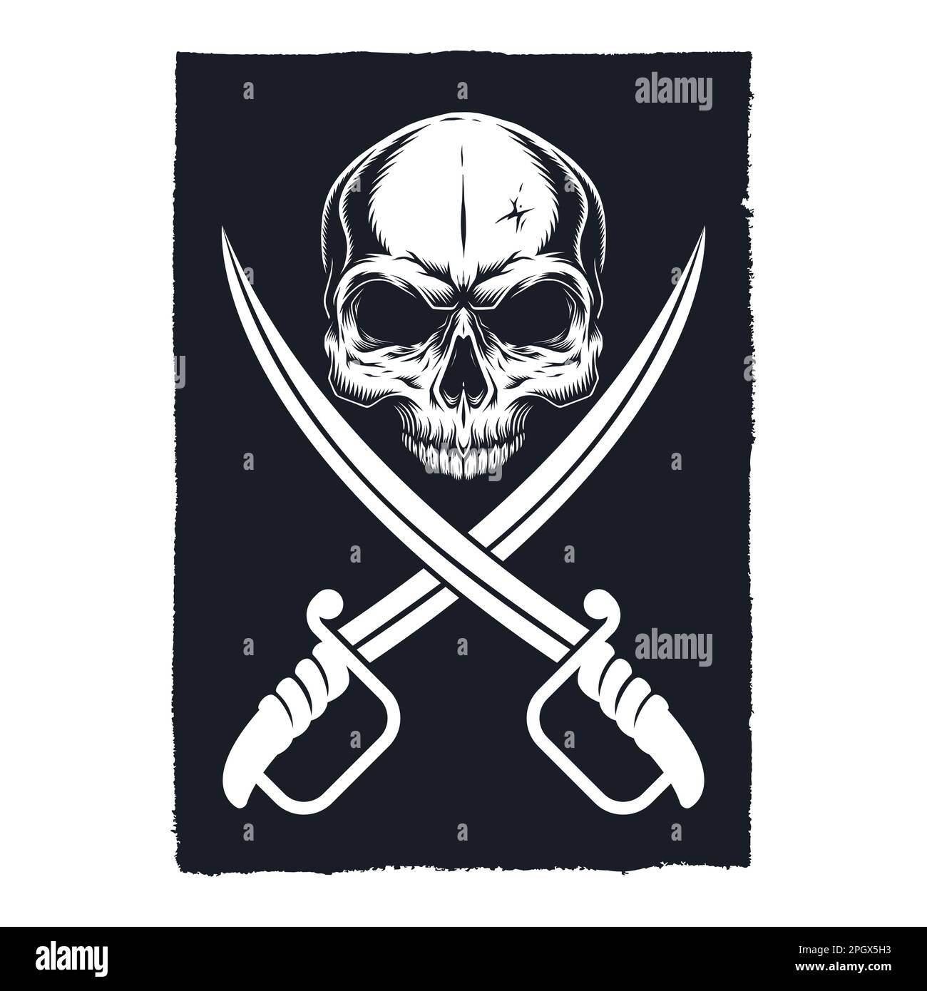 Sword and skull design vector. Editable, resizable, EPS 10, vector ...