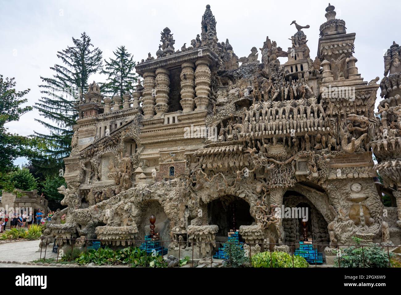 Hauterives, France - August 05, 2022 : The Postman Cheval s Ideal ...