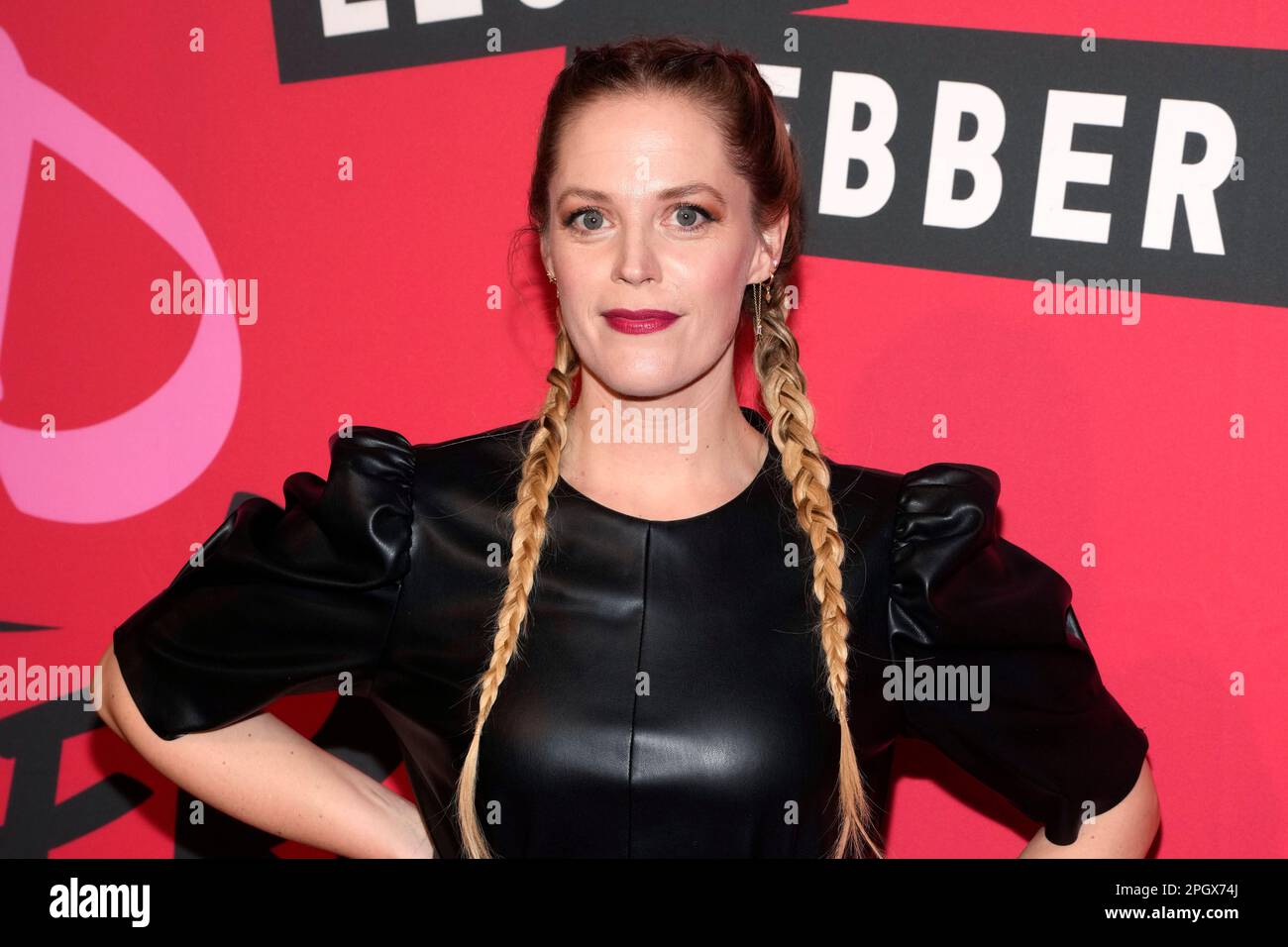 Elizabeth Stanley attends the "Bad Cinderella" musical opening night at ...