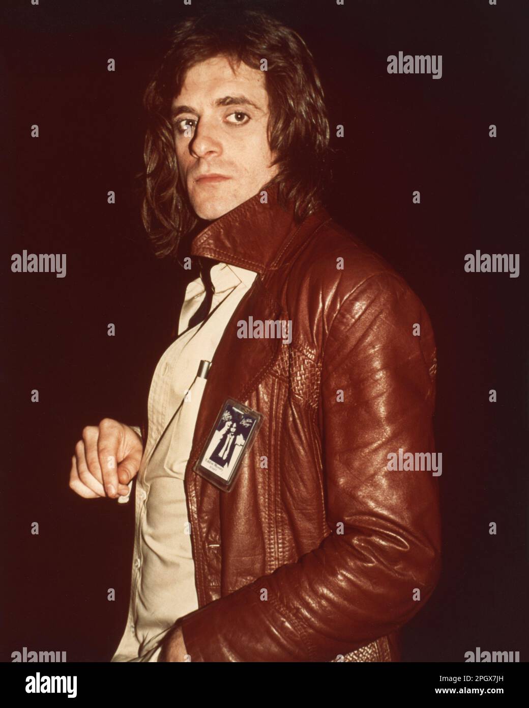 Eddie Money backstage at the Garden in Boston, Massachusetts, USA ...