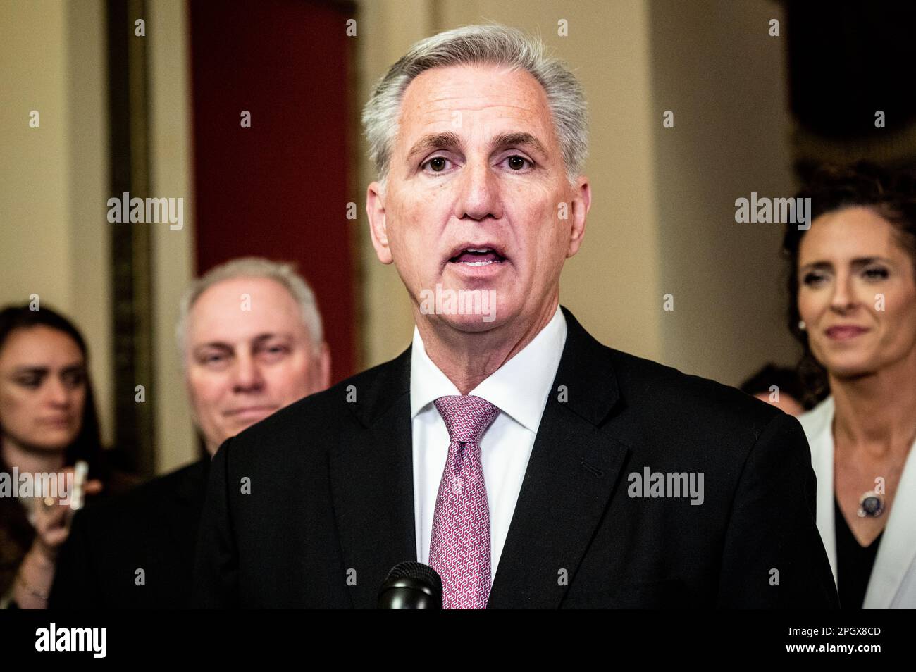 Washington, United States. 24th Mar, 2023. House Speaker Kevin McCarthy ...