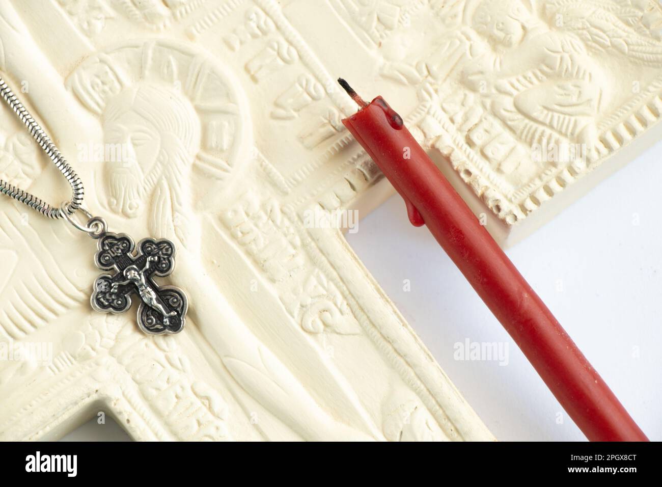 Plaster cross hi-res stock photography and images - Alamy