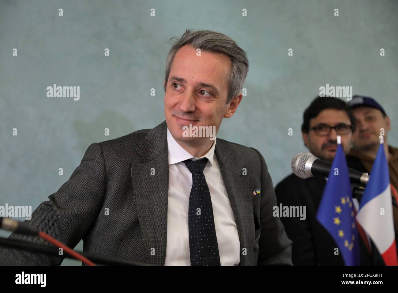 ODESA, UKRAINE - MARCH 24, 2023 - Charge d'Affaires of the French ...