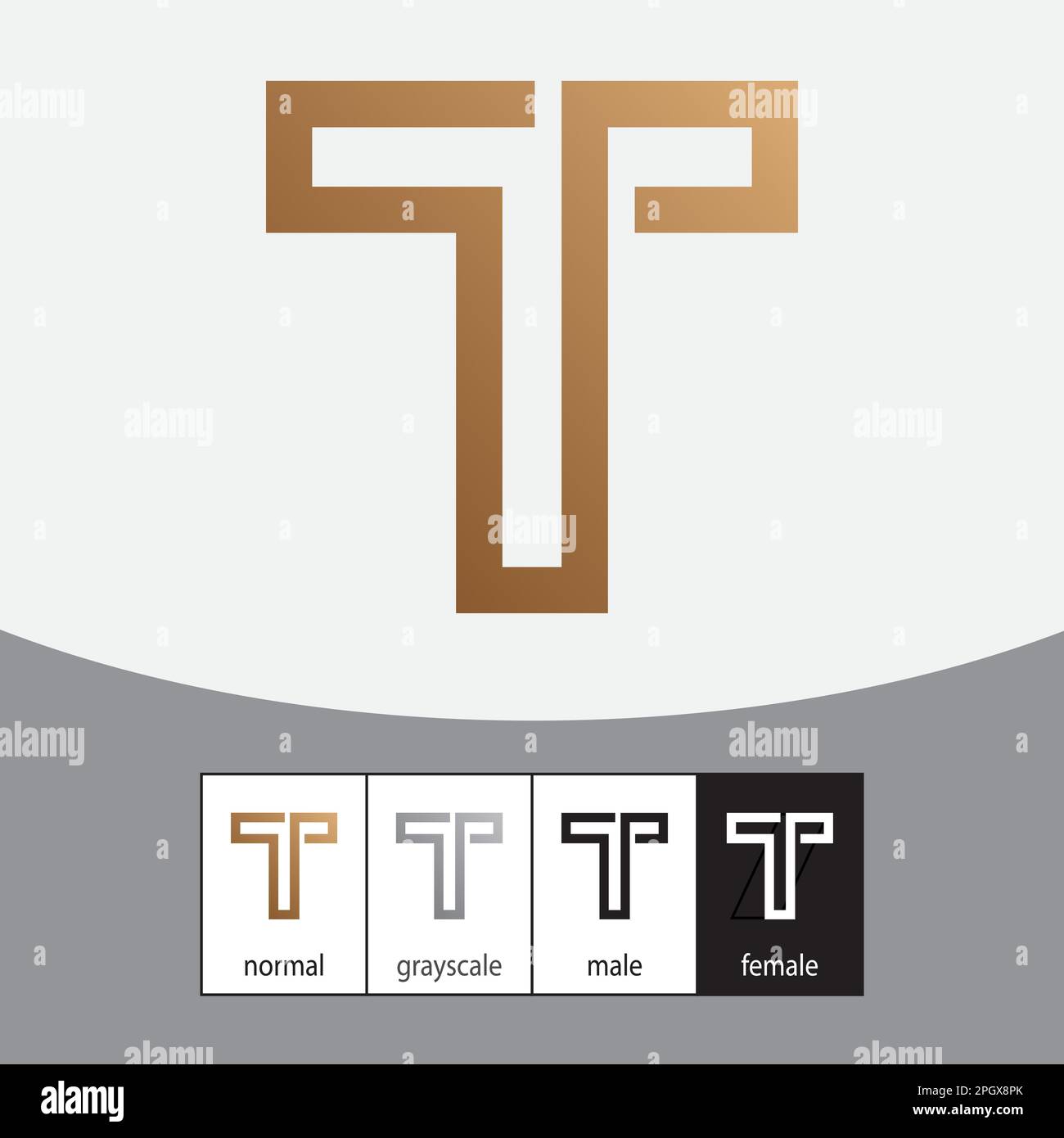 T Letter Logo Royal. - Vector Stock Vector Image & Art - Alamy