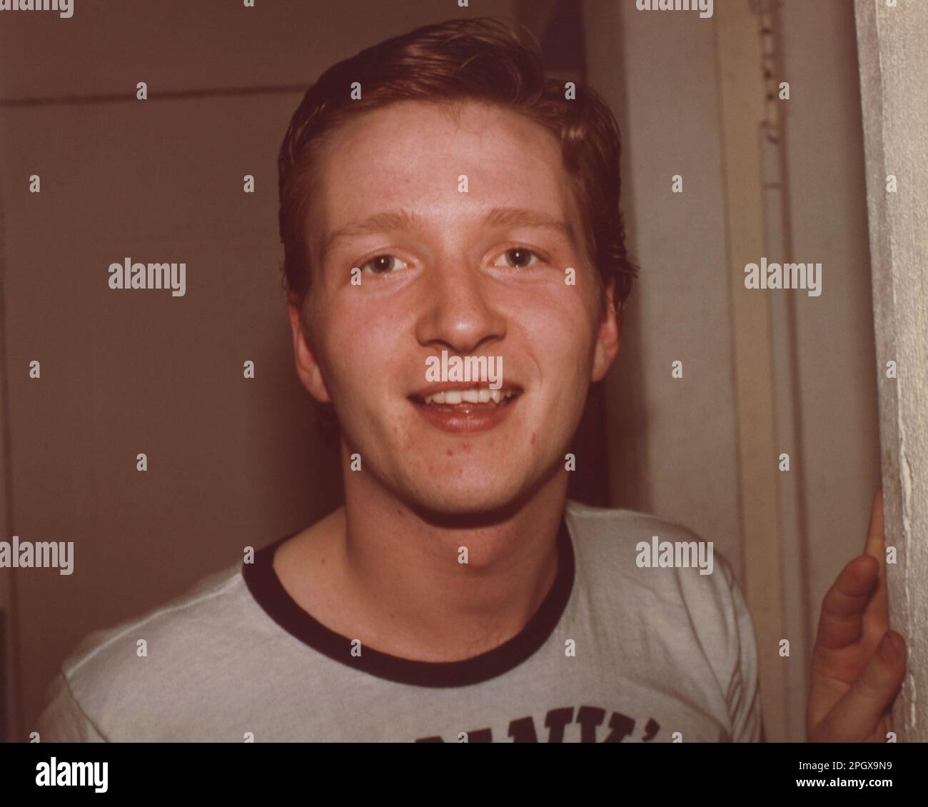 Glenn Tilbrook of Squeeze in his dressing room at the Orpheum Theater ...