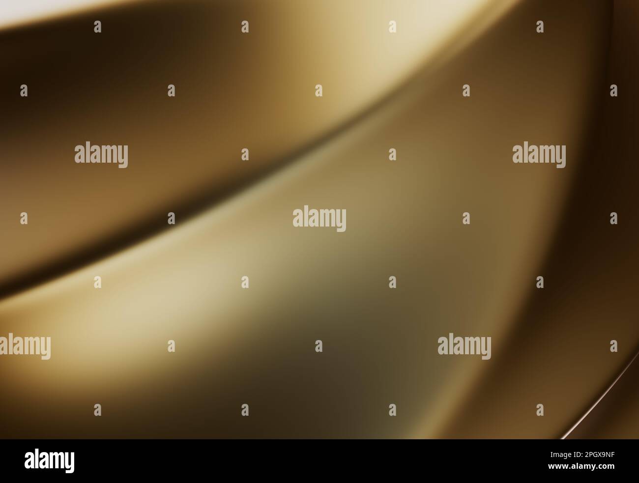 Elegant 3D rendered Gold abstract wave ripple background formation ...