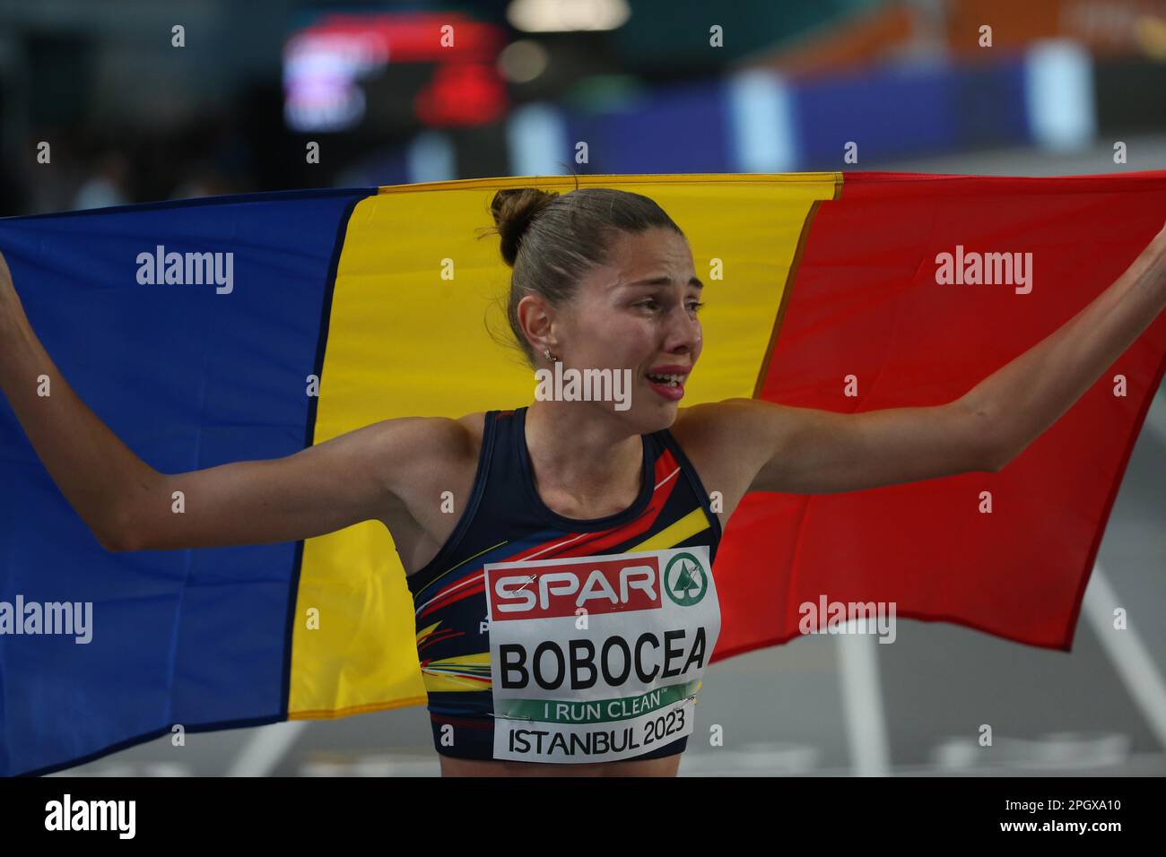 Claudia Mihaela BOBOCEA of Romania 1500m Women Final during the ...