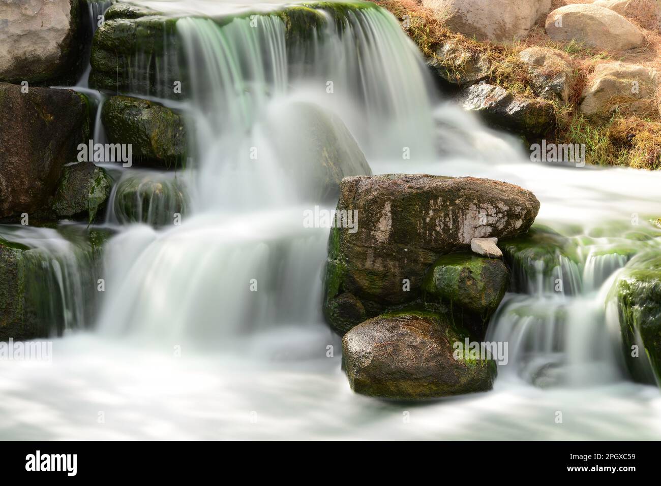 Man made waterfall hi-res stock photography and images - Alamy