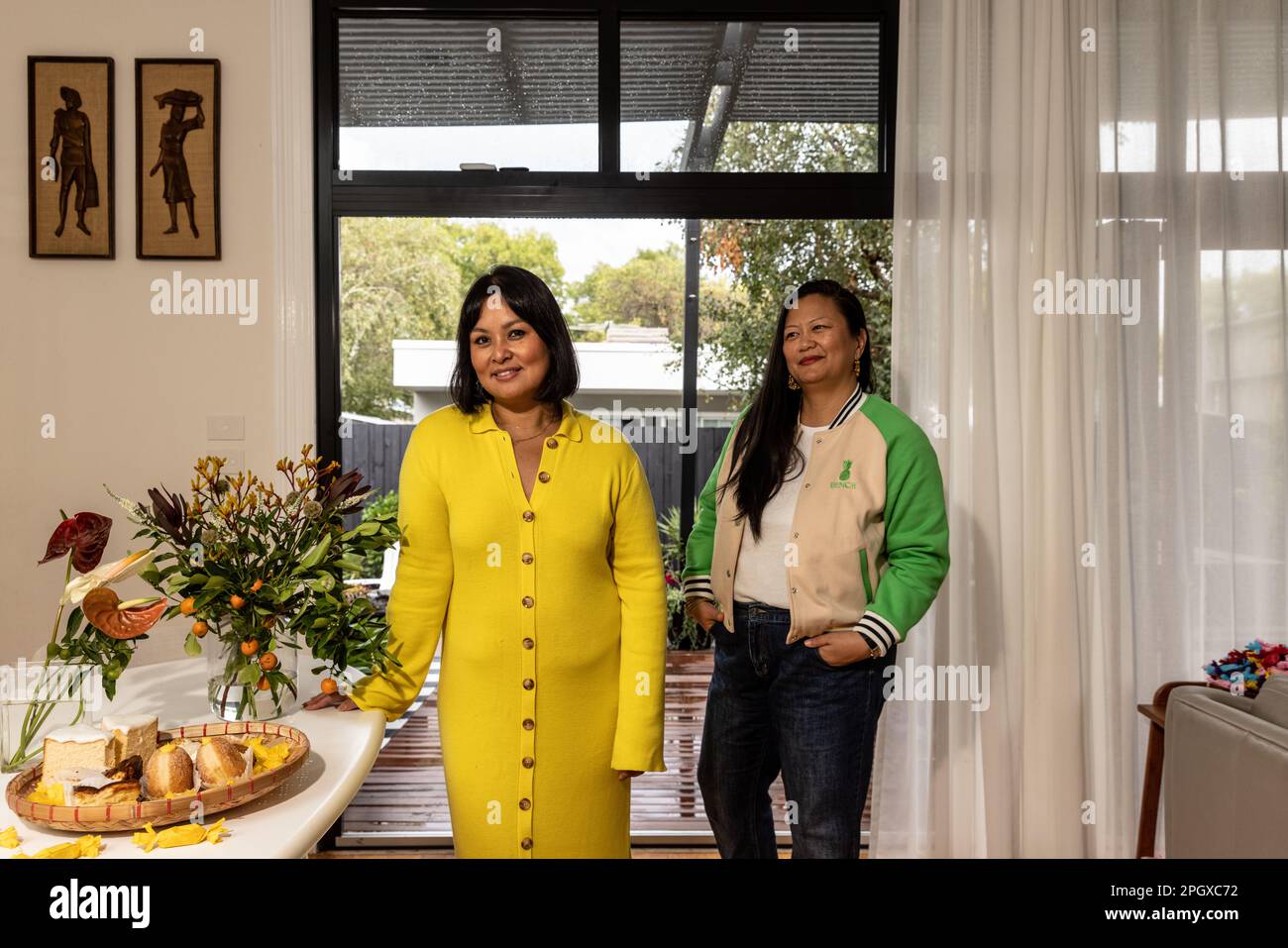 Co-founders of The Entree, Pinays Grace Guinto (left) and Fides Mae ...