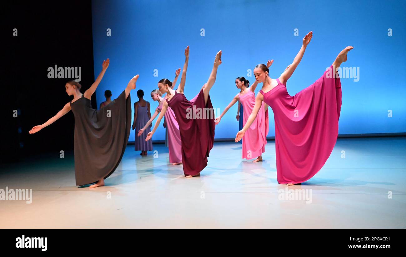 The glorious young dancers of The Royal Swedish Ballet School ...