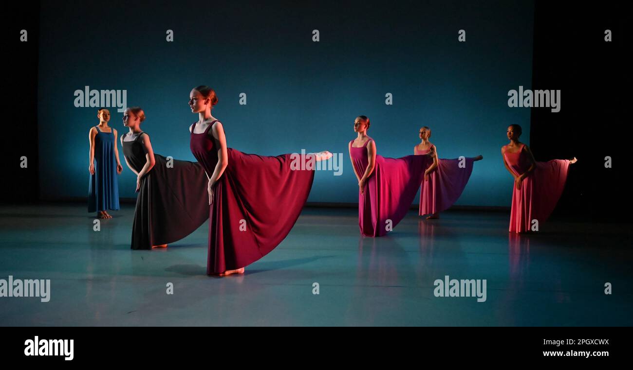 The glorious young dancers of The Royal Swedish Ballet School ...