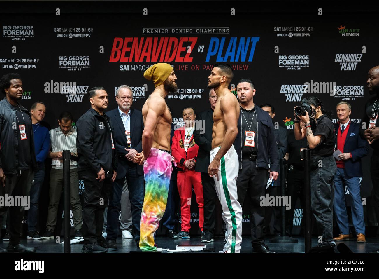 Las Vegas, Nevada, USA. 24th Mar, 2023. Cody Crowley and Abel Ramos ...