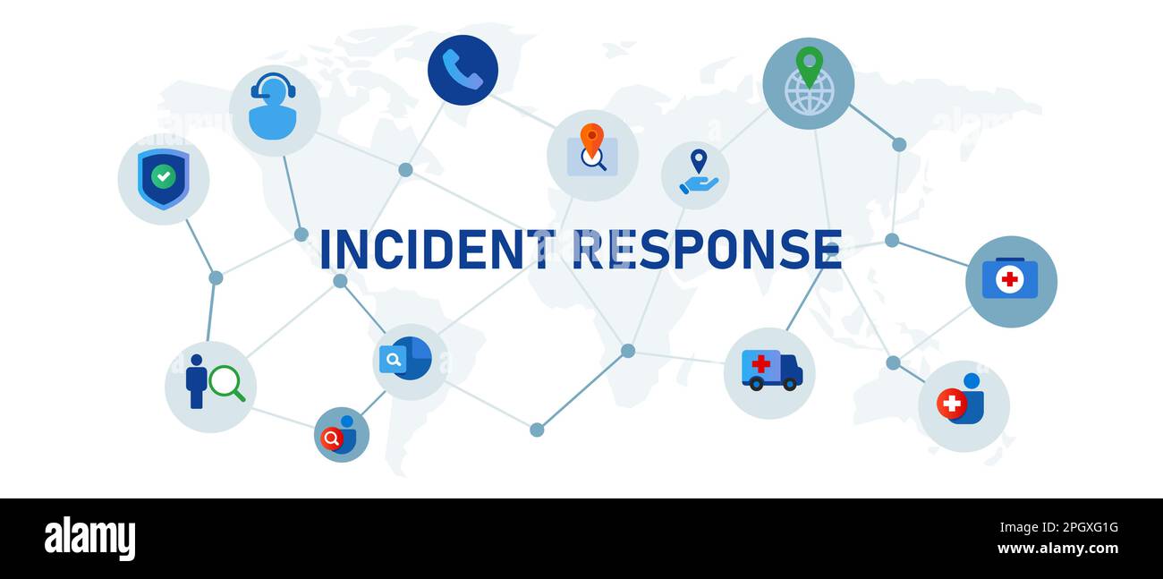 Incident response safety security problem reaction to crisis Stock ...