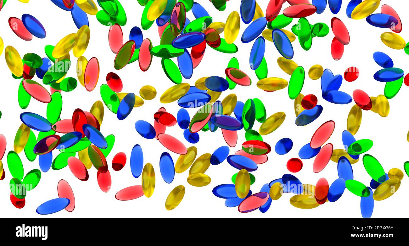 Green gel pill isolated on hi-res stock photography and images - Alamy