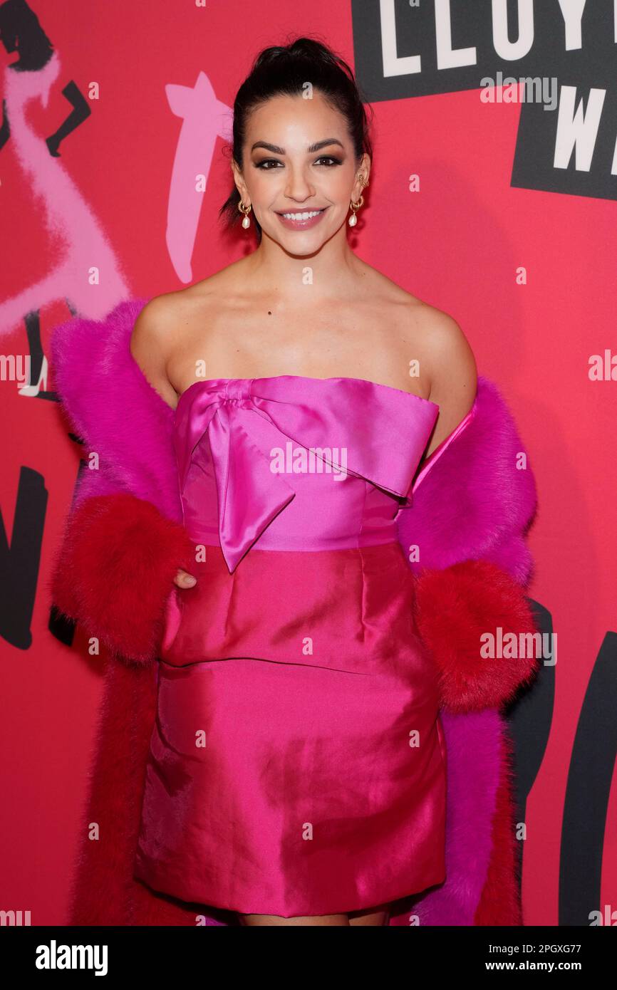 Ana Villafane attends the "Bad Cinderella" musical opening night at the ...