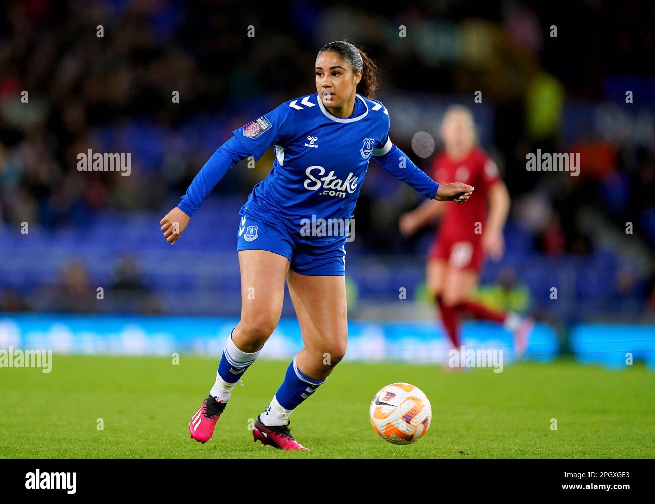 Everton's Gabrielle George during the Barclays Women's Super League ...