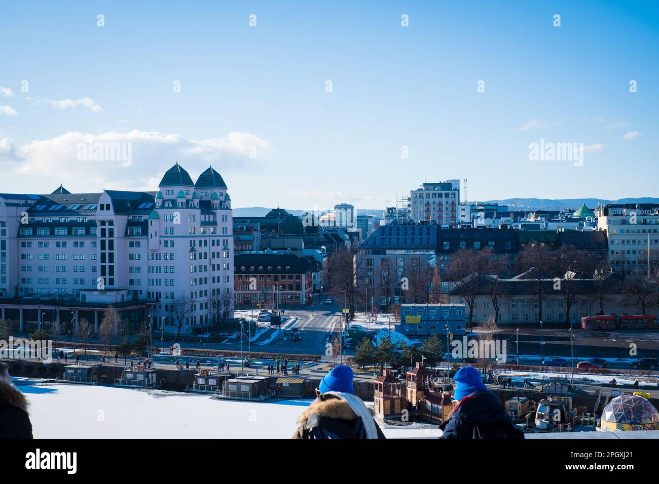 Oslo norway view cityscape hi-res stock photography and images - Alamy