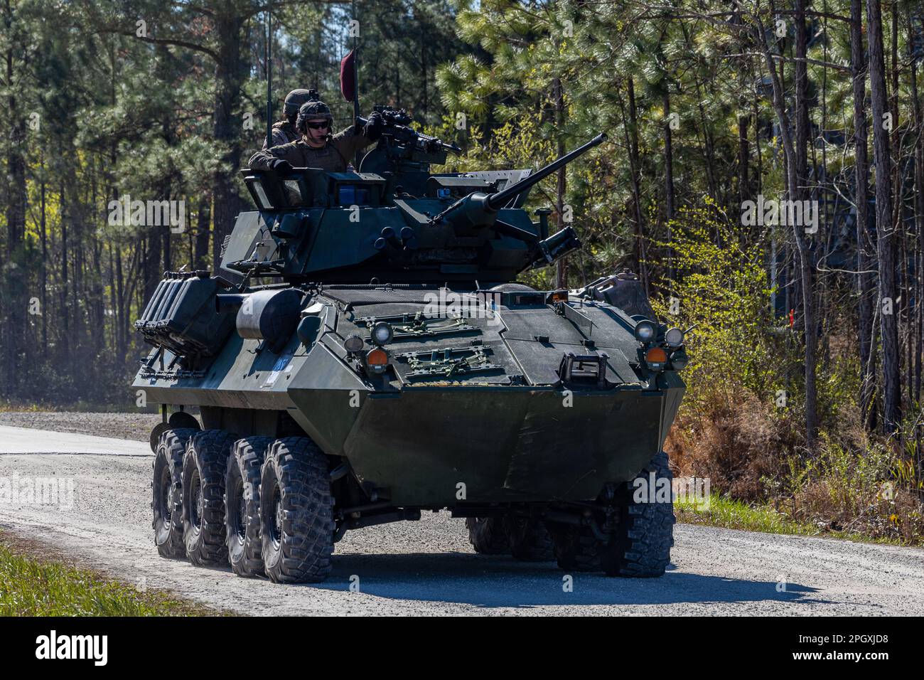 Elements of the 26th Marine Expeditionary Unit (MEU), operate a Light ...