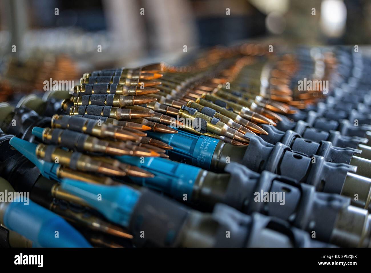 25 mm ammunition is set during the 26th Marine Expeditionary Unit’s ...