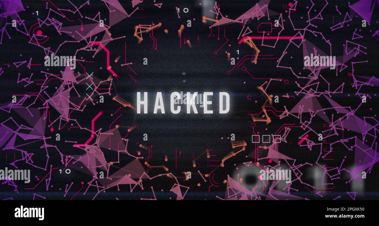 Data hacked hi-res stock photography and images - Alamy