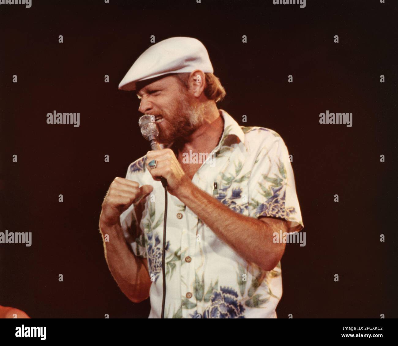 Mike Love of the Beach Boys, Providence, RI, Civic Center, June 16, 1978 Stock Photo - Alamy