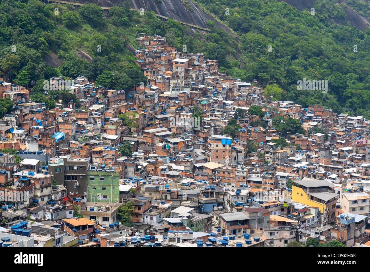 View of Rocinha in RIo de Janeiro, Brazil Stock Photo - Alamy