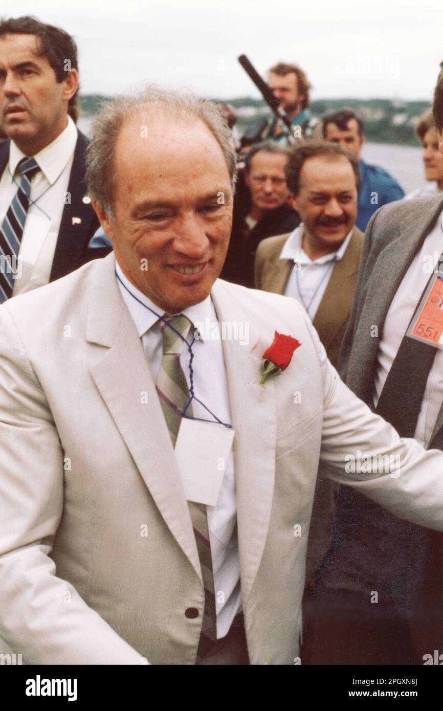 Canadian prime minister pierre trudeau hi-res stock photography and ...